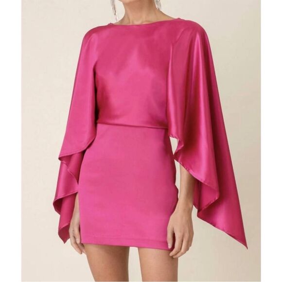 Dresses | Line And Dot From Revolve Rosie Cape Dress Snagged Bagged ...